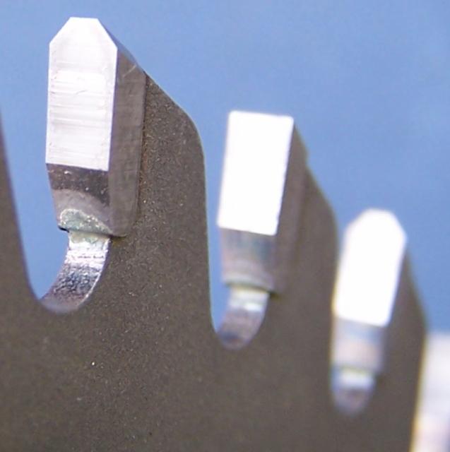 For maximum efficiency, our alternating teeth (one bevelled, the next ...